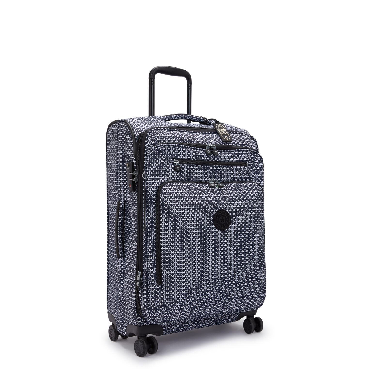 กระเป๋าเดินทางล้อลาก รุ่น NEW YOURI SPIN M Signature Print – Kipling ...