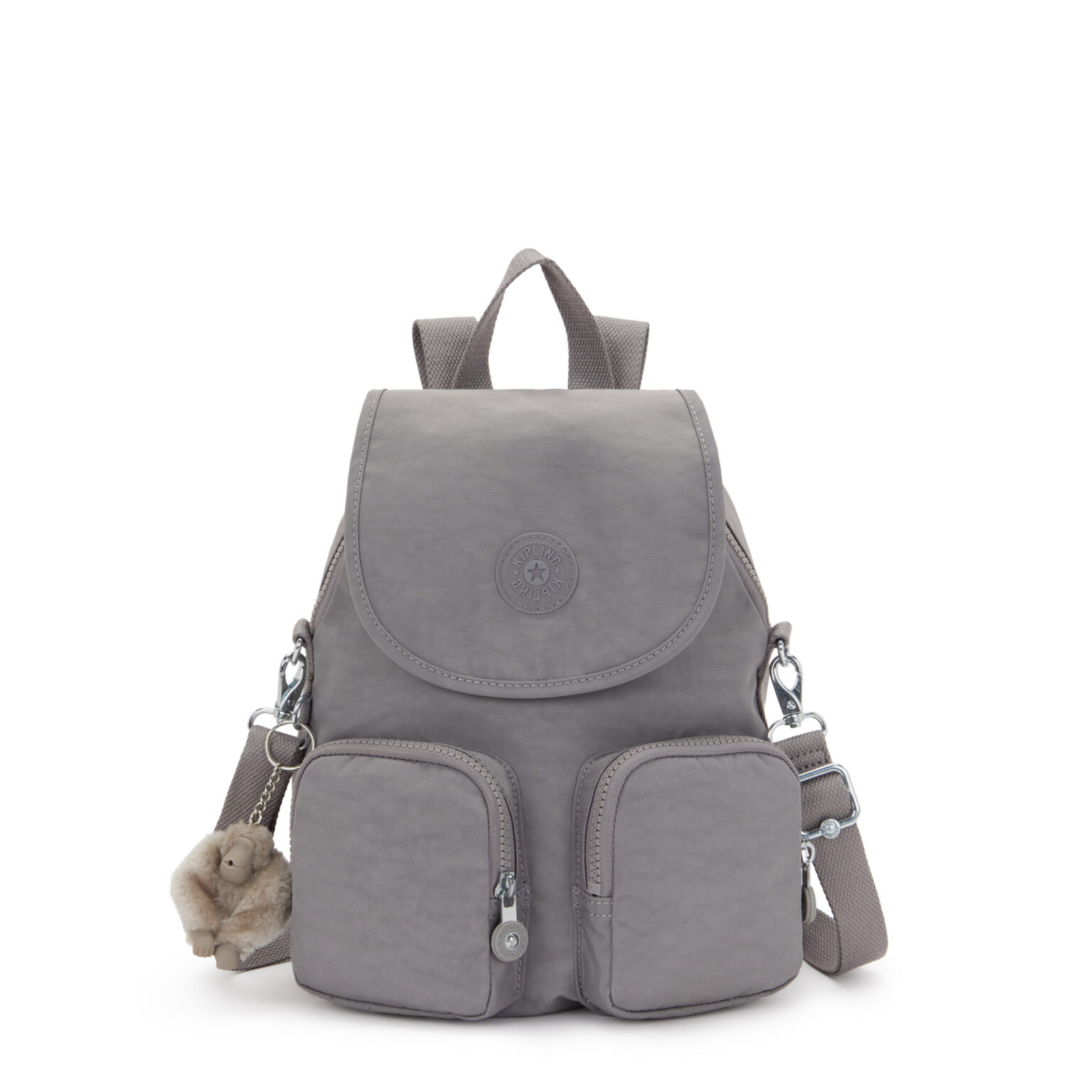 กระเป๋าเป้ รุ่น FIREFLY UP Inviting Grey – Kipling Thailand Official