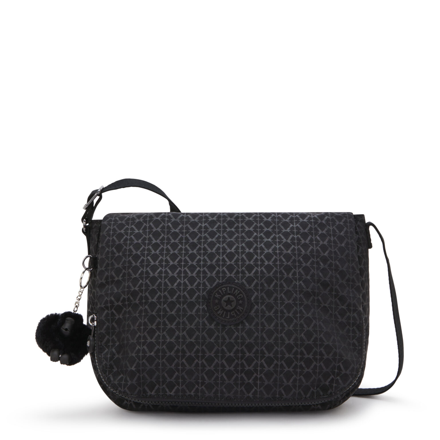 กระเป๋าสะพายข้าง รุ่น EARTHBEAT M Signature Emb – Kipling Thailand Official
