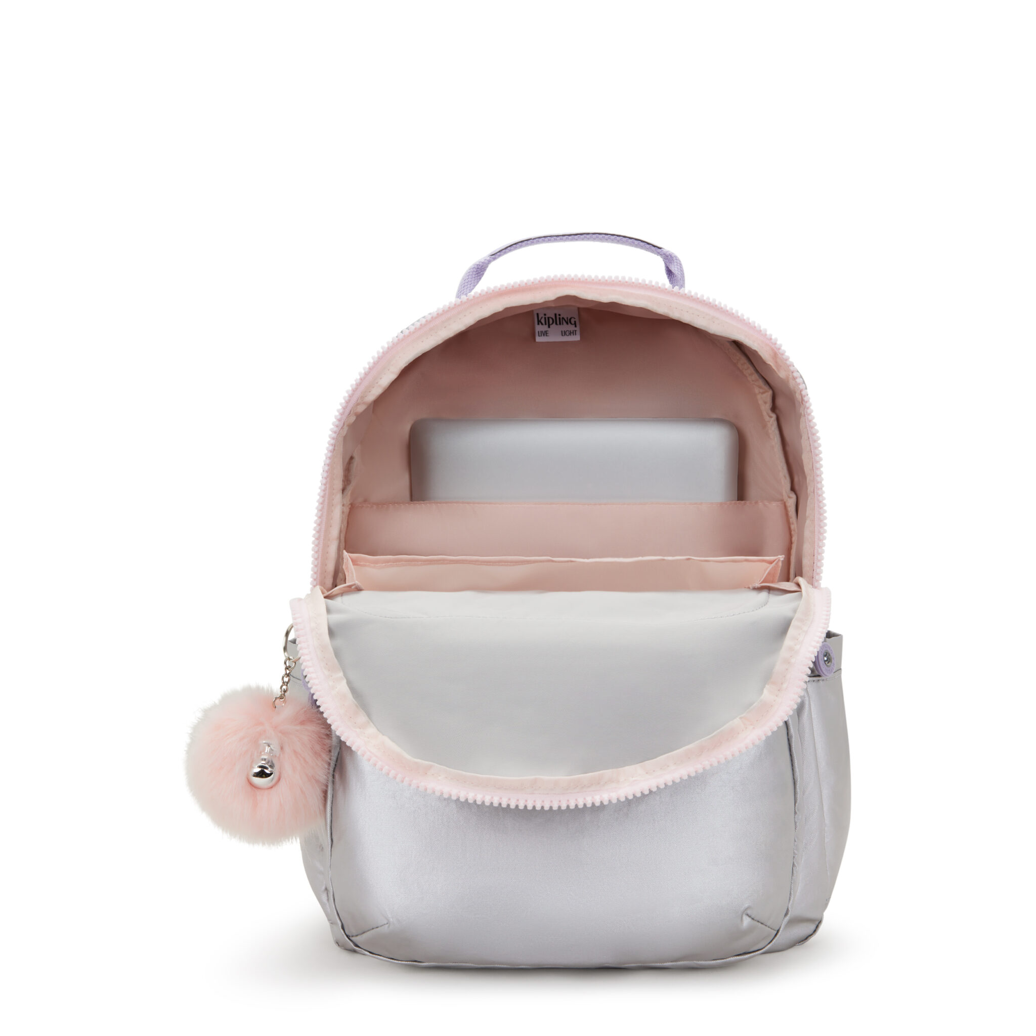 กระเป๋าเป้ รุ่น SEOUL Silver Glow Met – Kipling Thailand Official