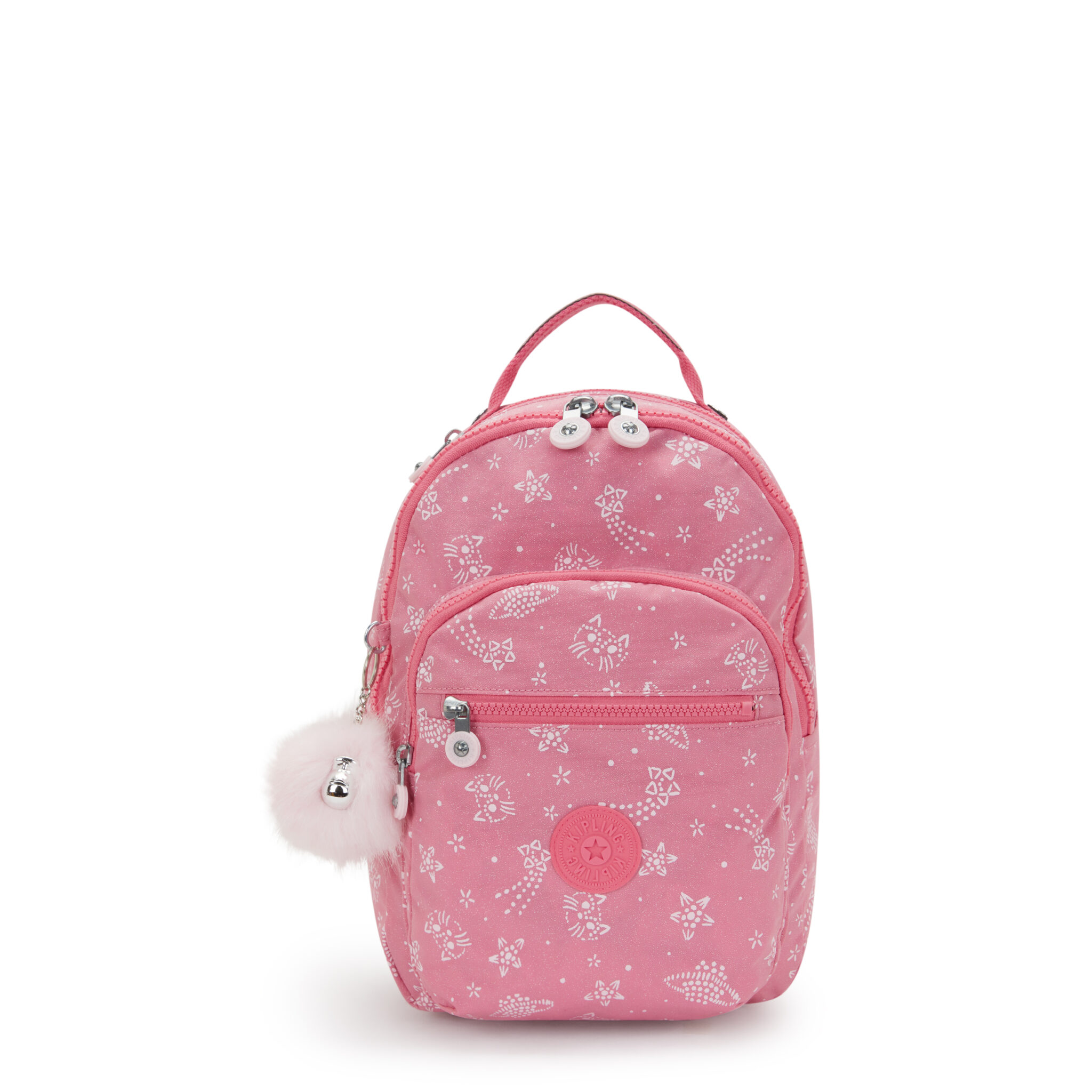 กระเป๋าเป้ รุ่น SEOUL S Glitter Cats – Kipling Thailand Official